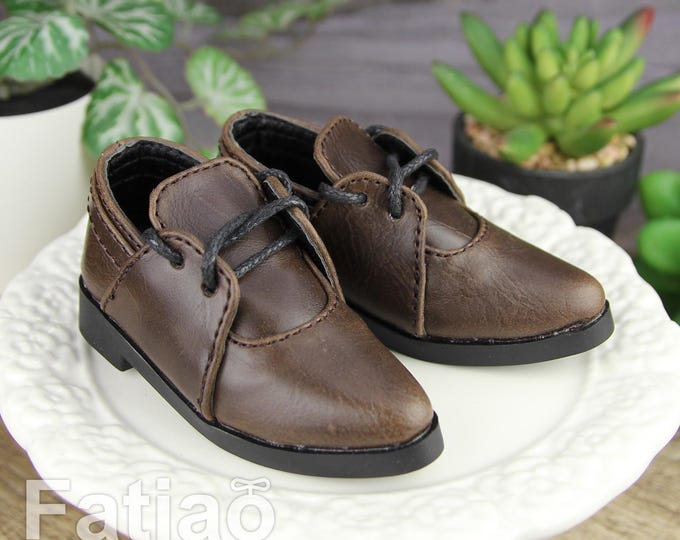 Fatiao - New 1/4 BJD Dollfie MSD Dolls Shoes - Deep Brown (size 5.5cm ...