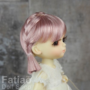 Fatiao - Dollfie Lati Yellow Pukifee 5-6" Doll Wig - Old Rose - Etsy