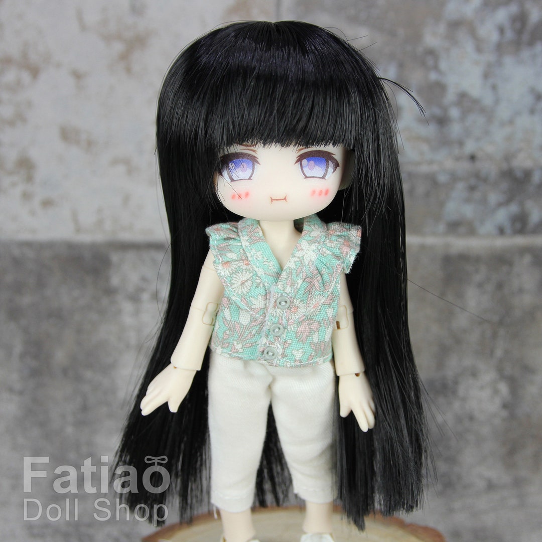 Fatiao - New Dollfie Little Pullip DAL Nendoroid BJD Dolls Wig - Size 4 ...