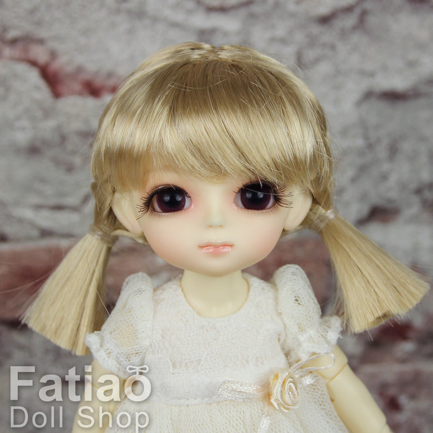Toys BJD Dollfie Lati Yellow Pukifee 5-6 Doll Wig Black Fatiao Dolls ...