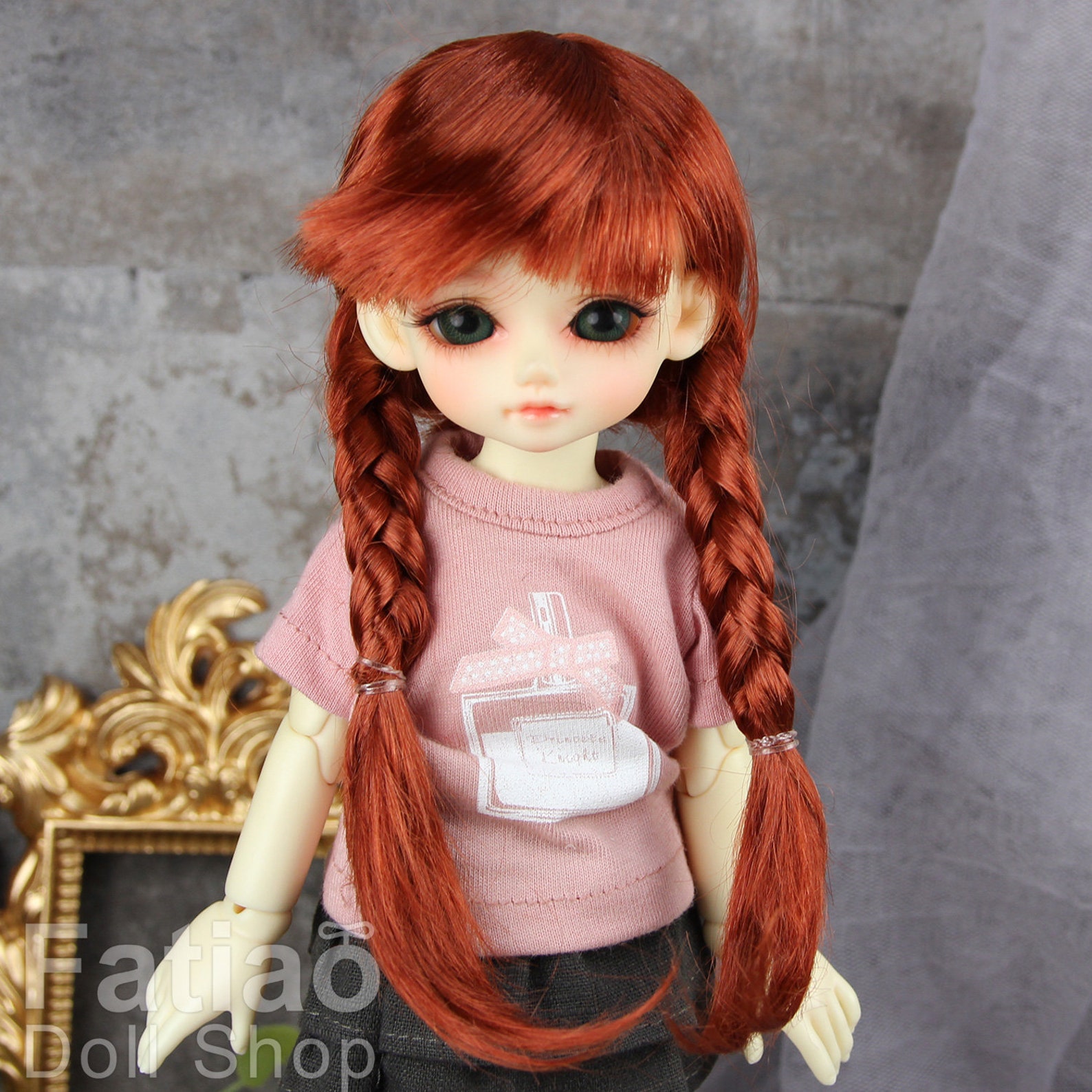 Fatiao New Dolls Wig Dollfie Yo-sd 1/6 BJD 6-7 Size - Etsy