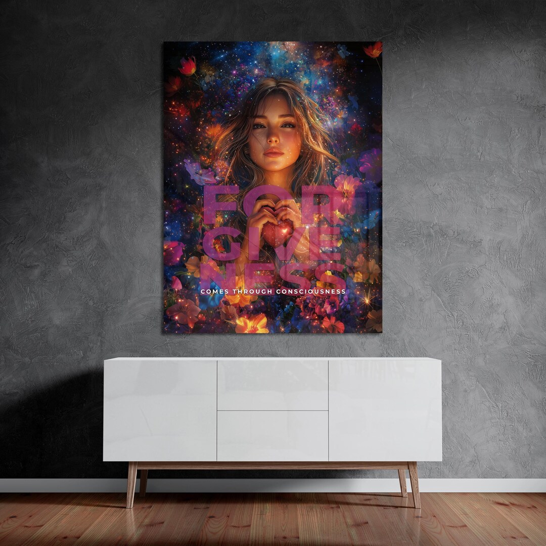 Forgiveness Metal Wall Art - Inspirational Spiritual Wall Decor for ...