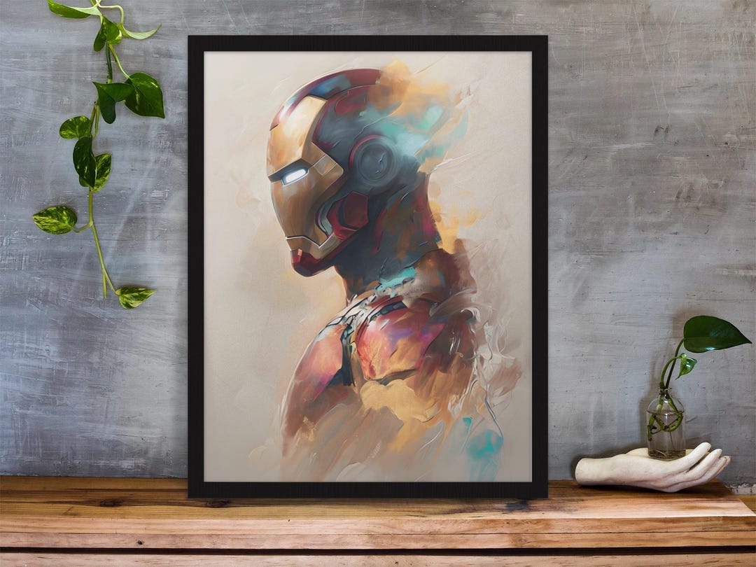 Iron Man Wall Art | Superhero Printable Poster | Marvel Inspired ...