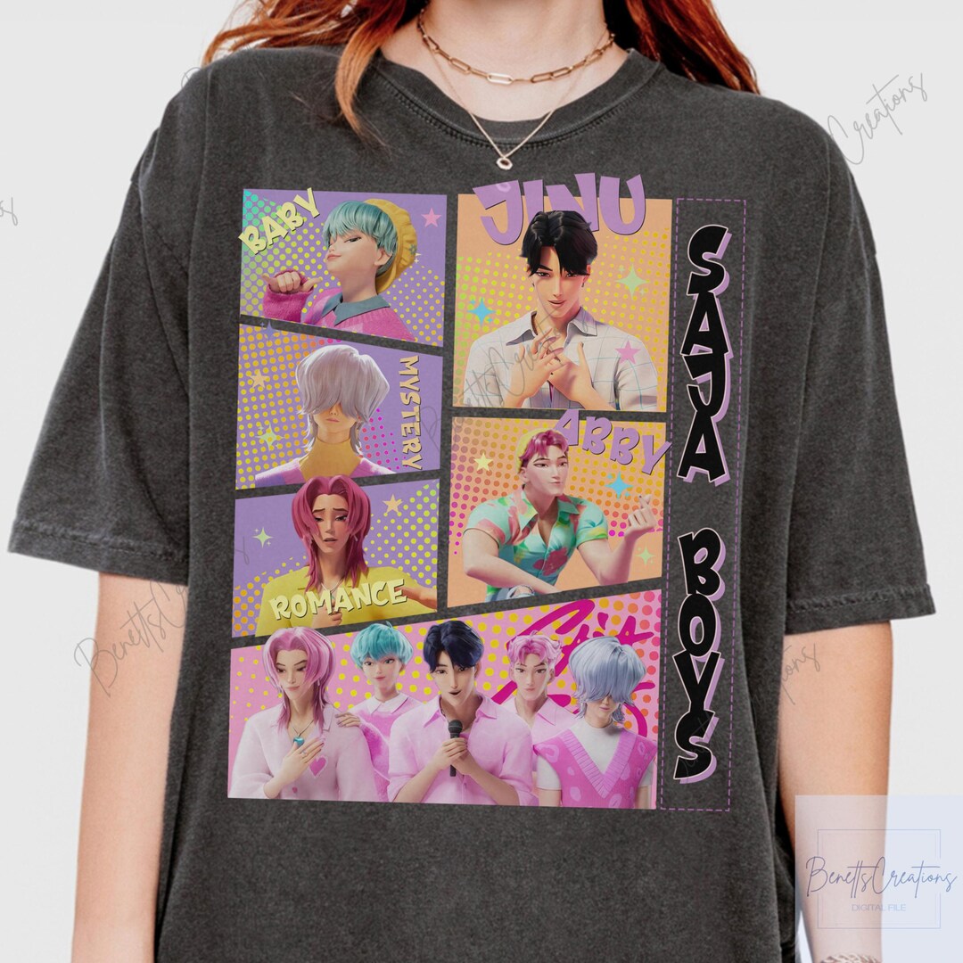 Anime Boy Band PNG, Pop Art Aesthetic Male Characters Clipart, Colorful ...