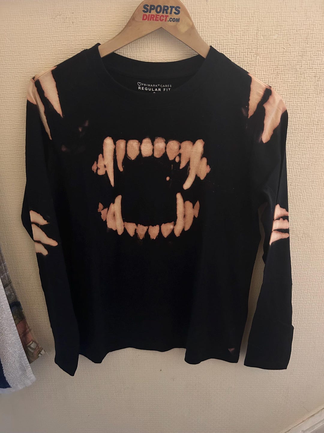 Furry Wolf Maws Teeth Shirt LONGSLEEVE, UK SMALL - Etsy