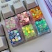 Pixie Stardust Resin Glitter Keycaps | Custom Cute Glittery Shiny ...