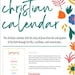 Liturgical Christian Calendar Guide + Banner - Etsy