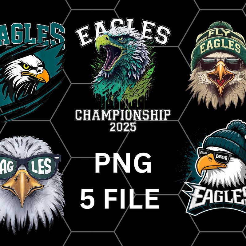 Eagles Font Svg - Etsy