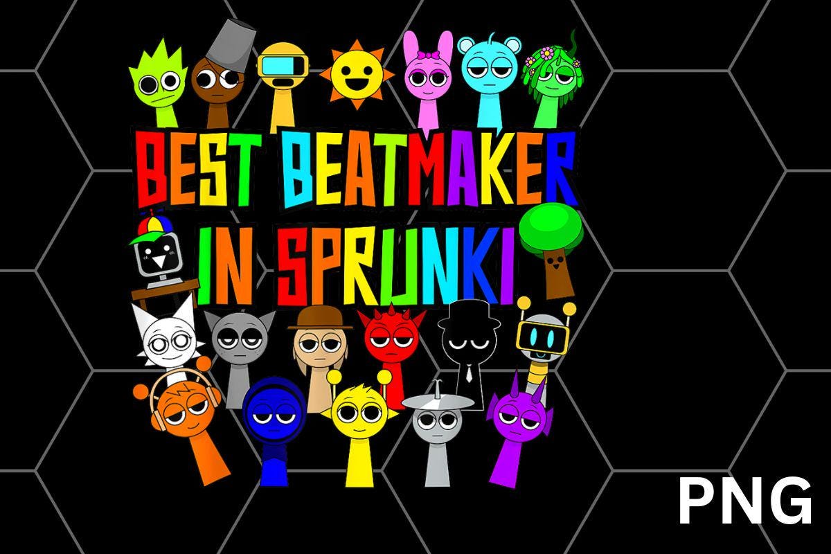 Sprunki Best Beatmaker Png Download - Etsy