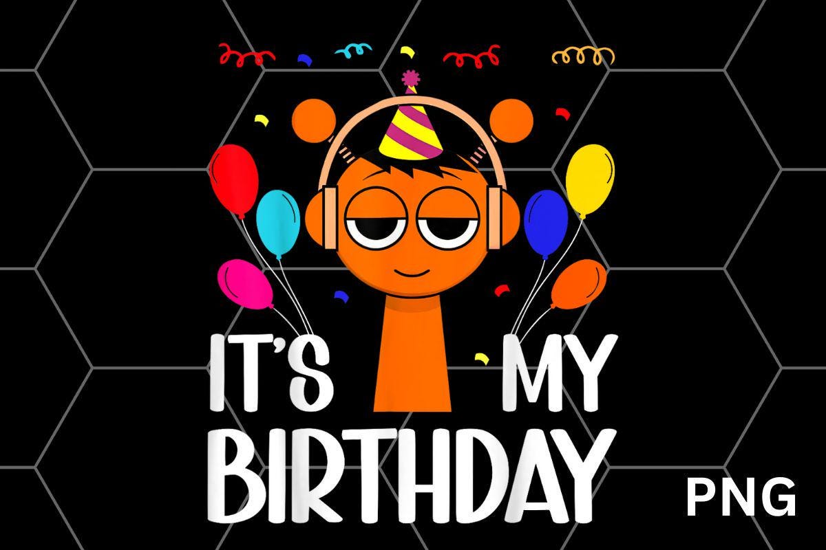 Sprunki Kids Birthday Png, | It's My Birthday Sprunki Birthday Png ...