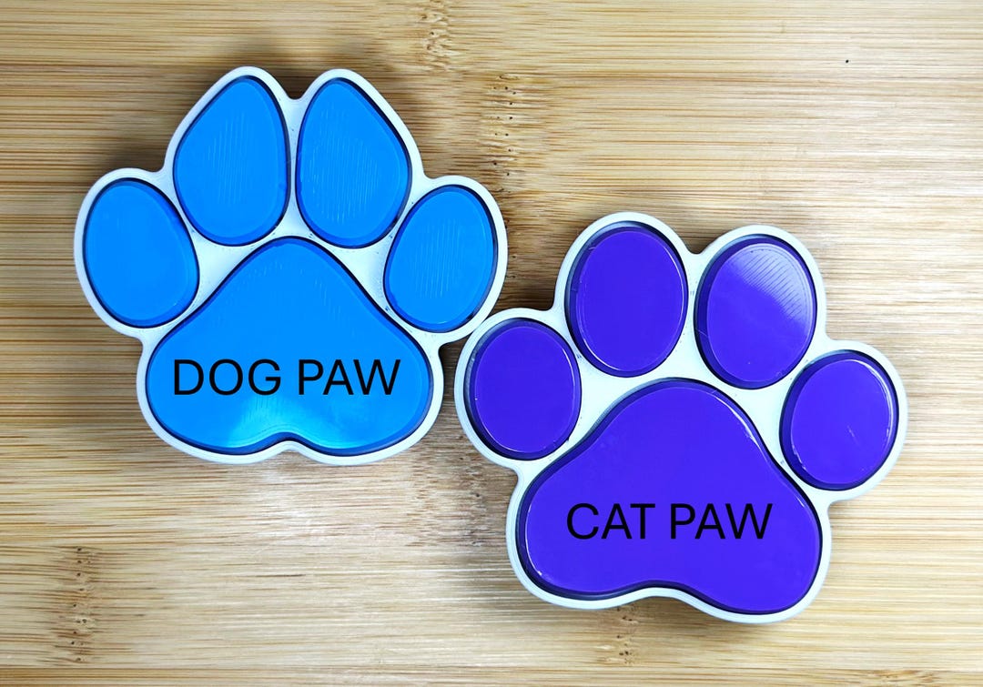 Dog and Cat Paw Fidget Clickers Stand Out for Their Unique Design and ...