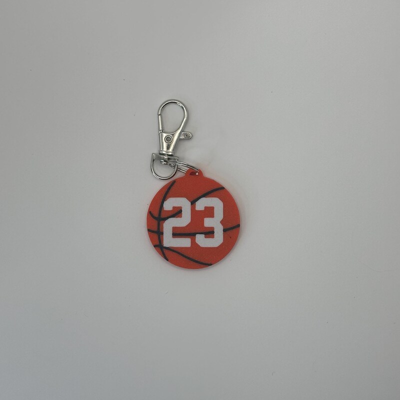 Basketball Keychain - Etsy
