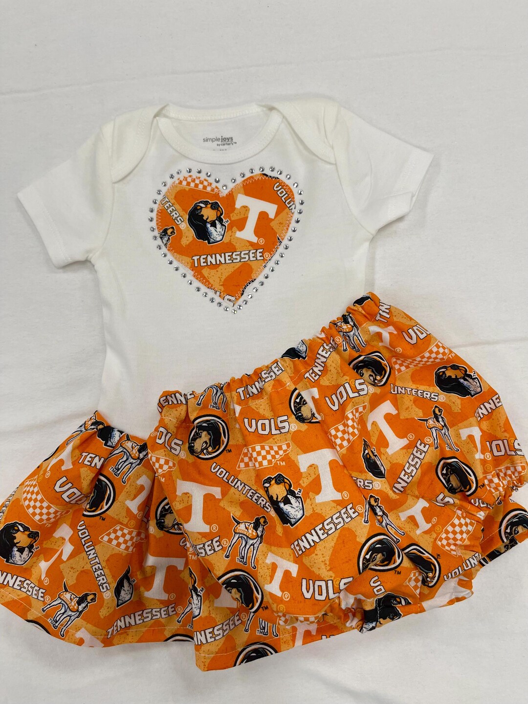Custom Made Inspired University of Tennessee Infant Dress With or ...