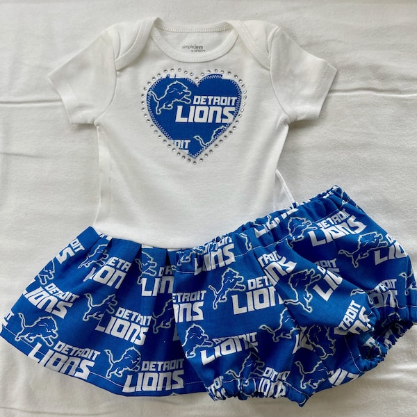 Detroit Lions Cheerleader Outfit - Etsy