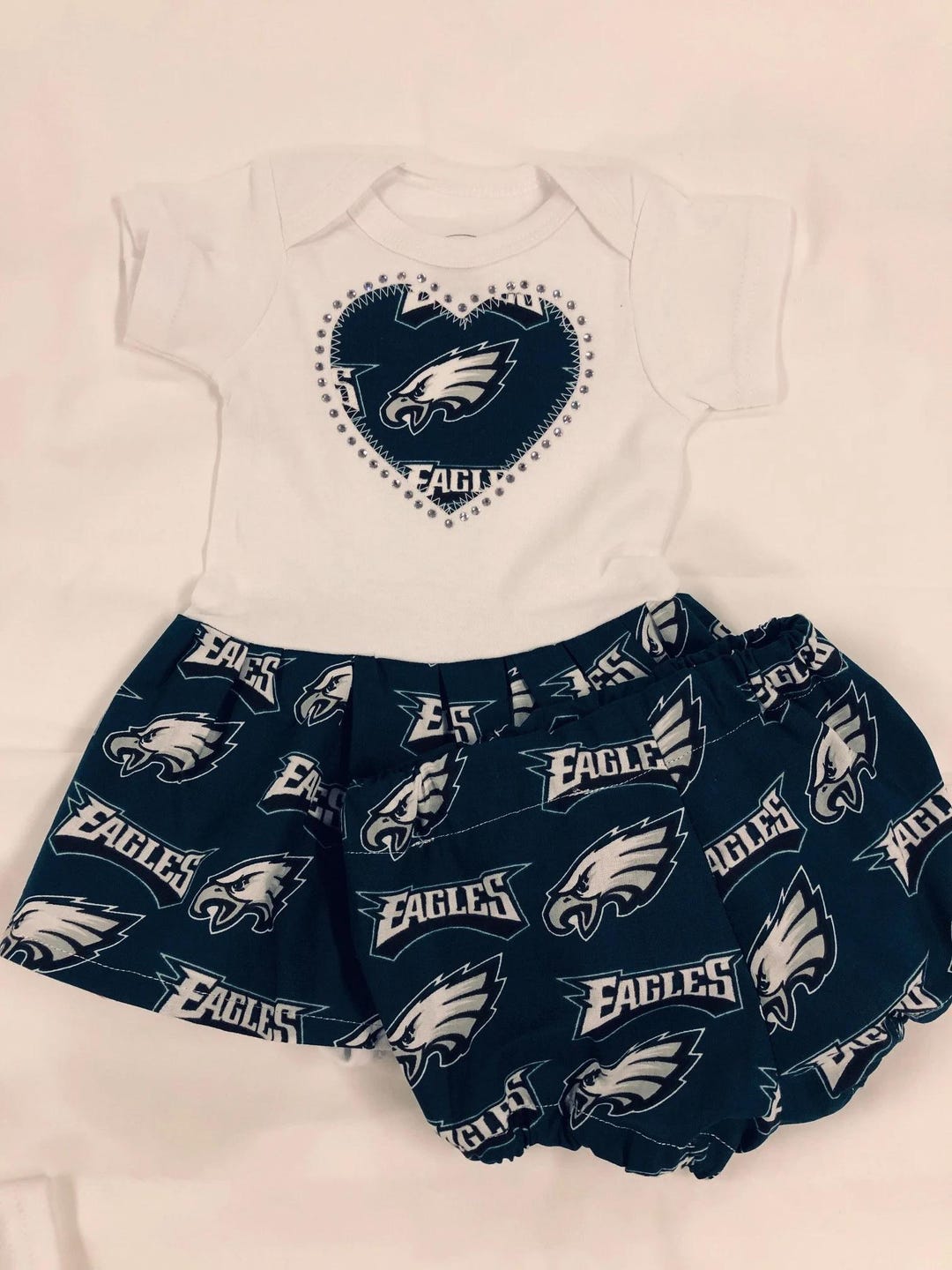 Custom Made Inspired Philadelphia Eagles Infant Dress With or Without ...