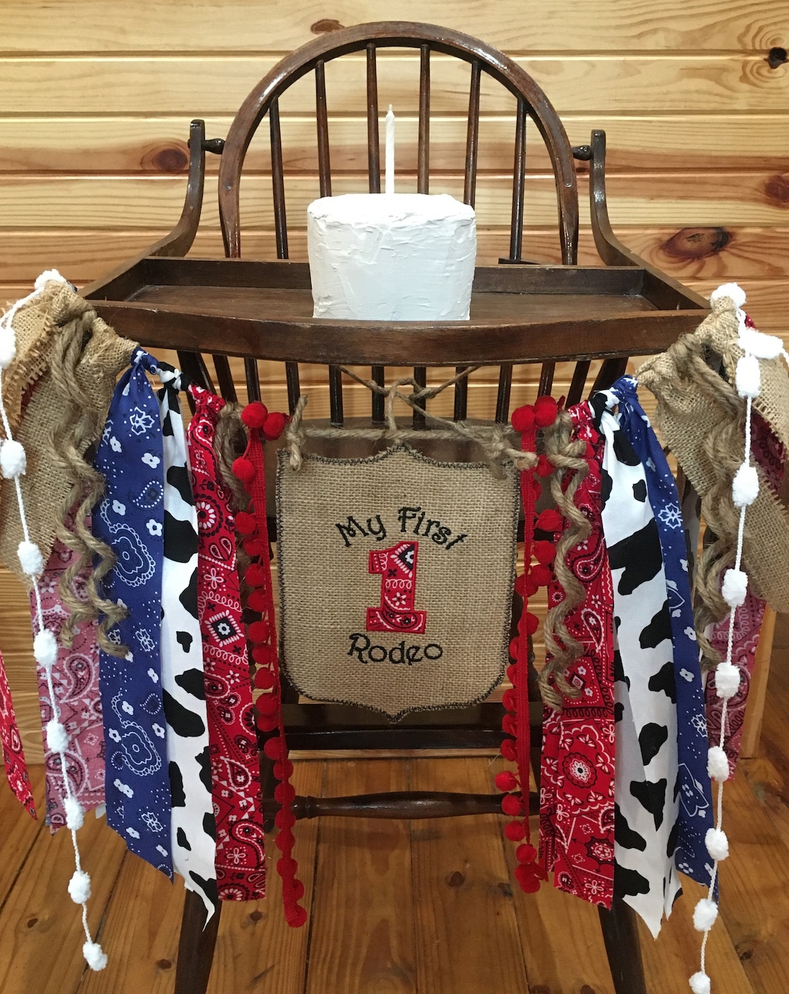 RODEO Back Number-personalized Cowboy-1st Birthday/rodeo - Etsy