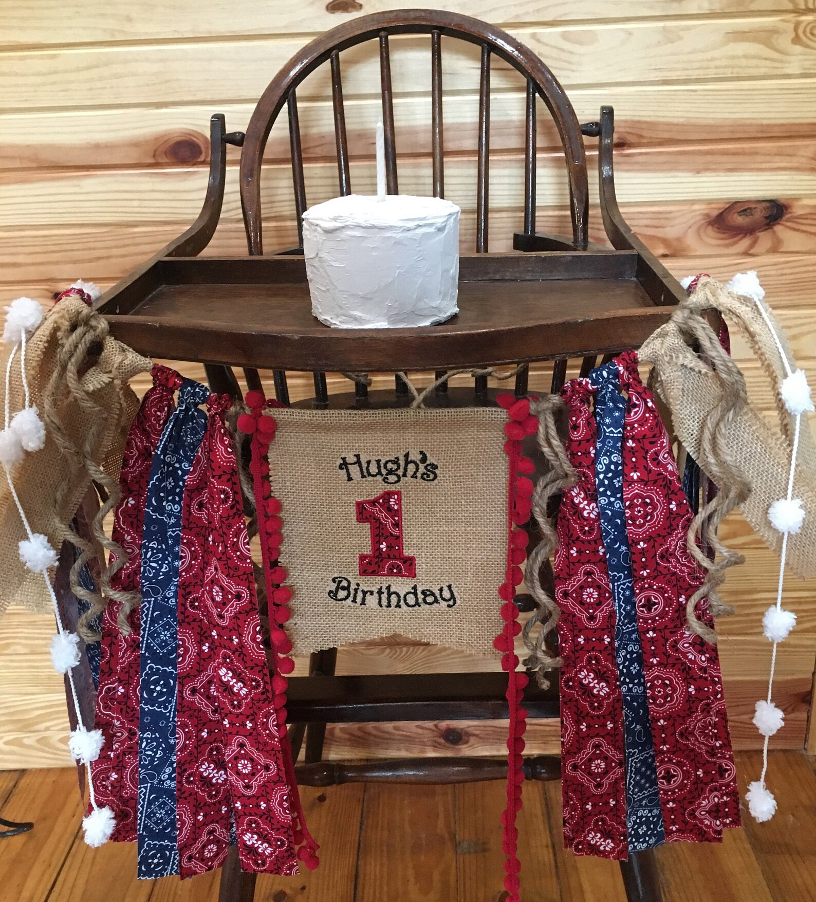 NAME PERSONALIZED Cowboy/rodeo 1st Birthday/rodeo Banner-high - Etsy