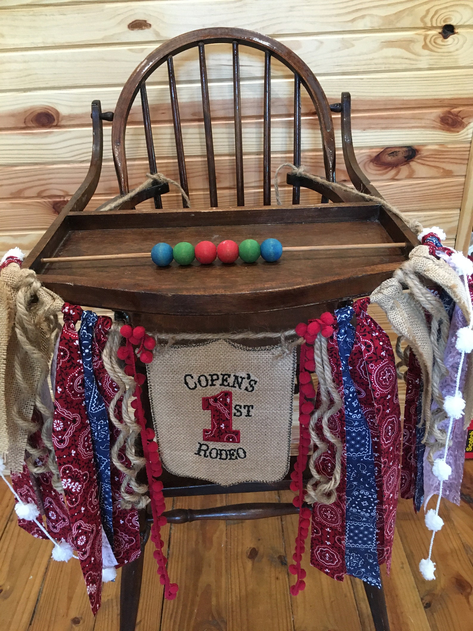 RODEO Back Number-personalized Cowboy-1st Birthday/rodeo | Etsy