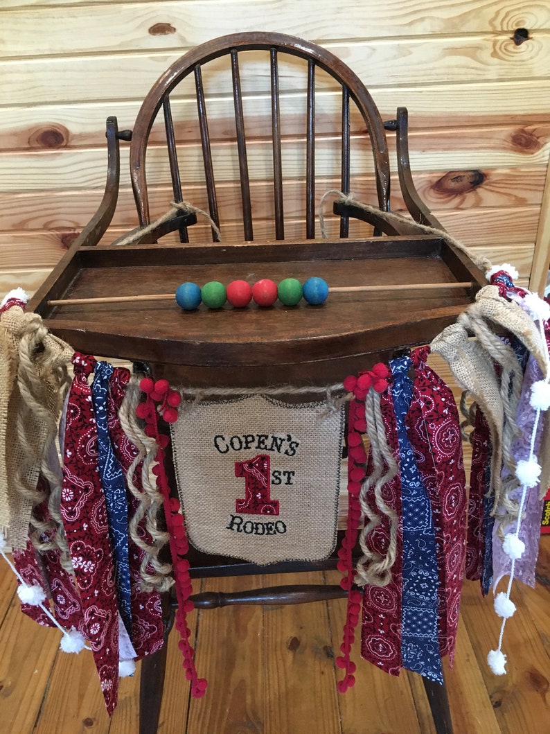 RODEO Back Number-personalized Cowboy-1st Birthday/rodeo - Etsy