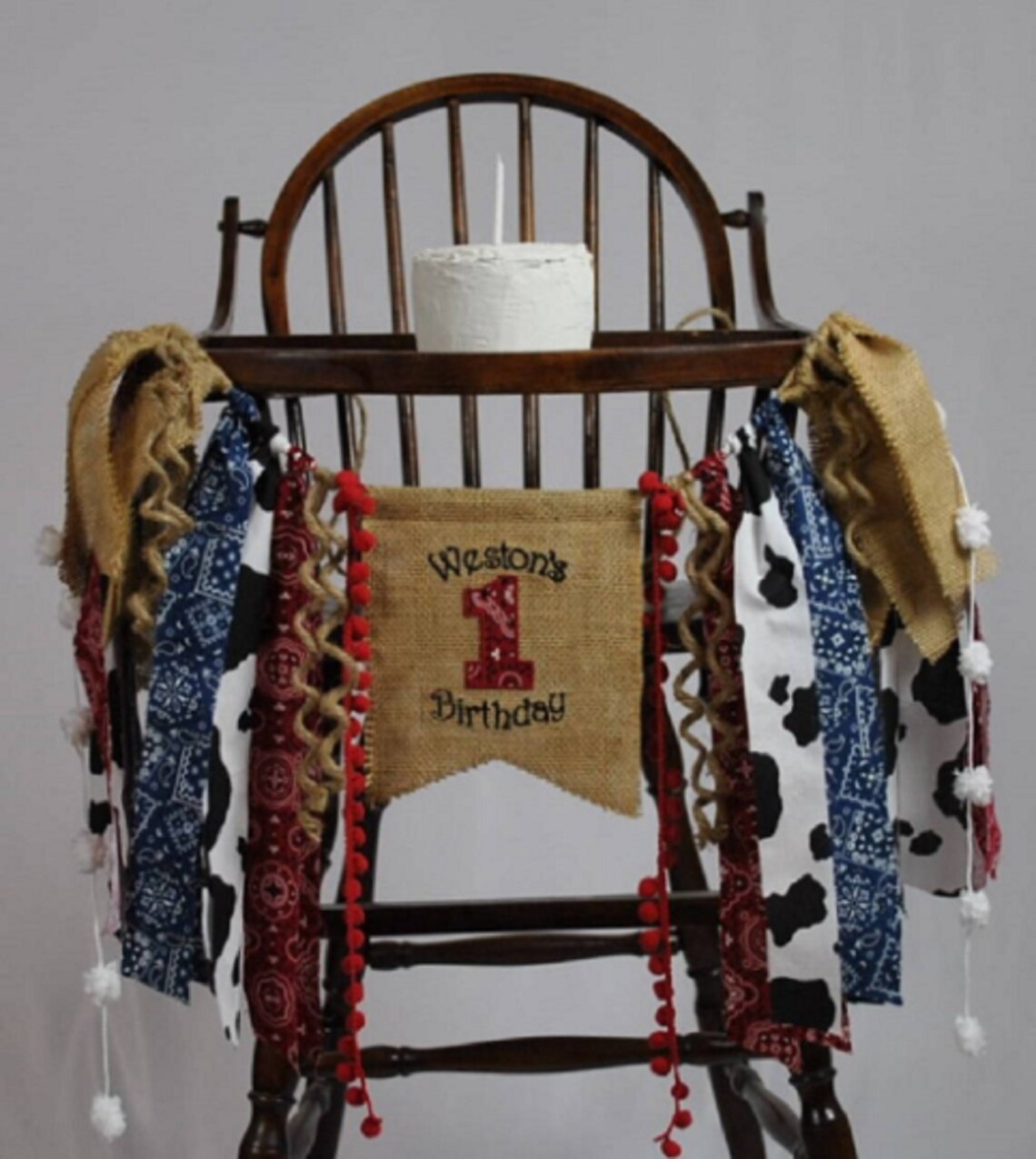 RODEO Back Number-personalized Cowboy-1st Birthday/rodeo - Etsy