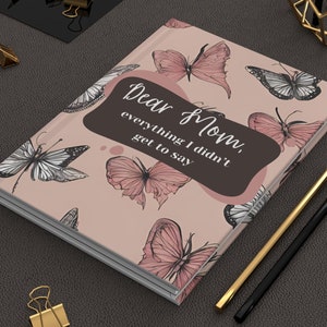 Custom Grief Journal, Grief Notebook, Customized Memorial Gift, Loss of ...