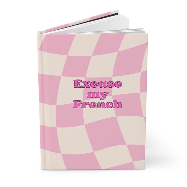Excuse My French Journal, Rant Book, Cute Mental Health Gift, Funny ...