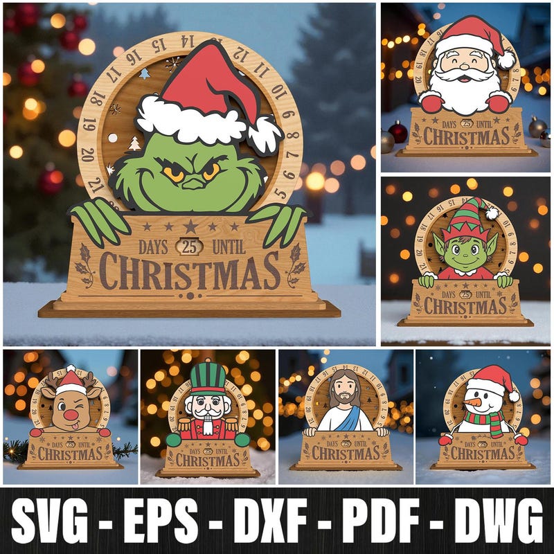 Countdown Calendar 2025 - Etsy