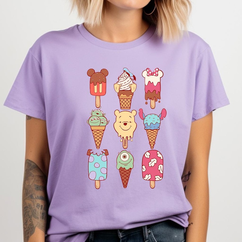 Ice Cream Character SVG, Disney Vacation (digital Download) - Etsy UK
