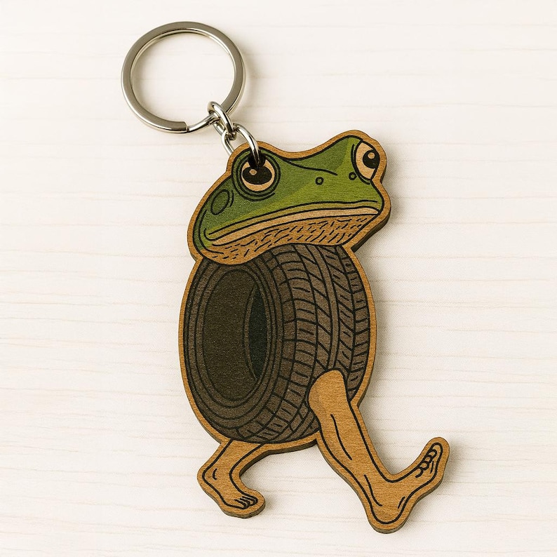 Brainrot Keychain Svg Bundle Laser Cut, Weird Funny Characters Keychain ...