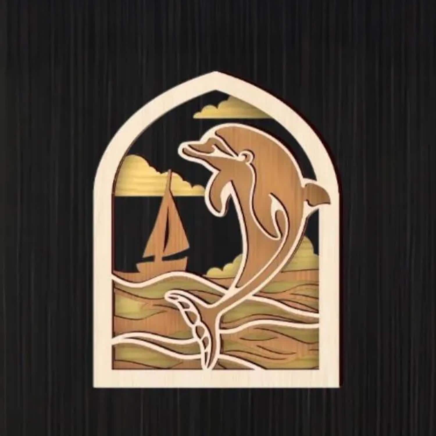 Wildlife Animal Shadow Box Laser Cut Bundle, 3D Layered SVG (digital ...