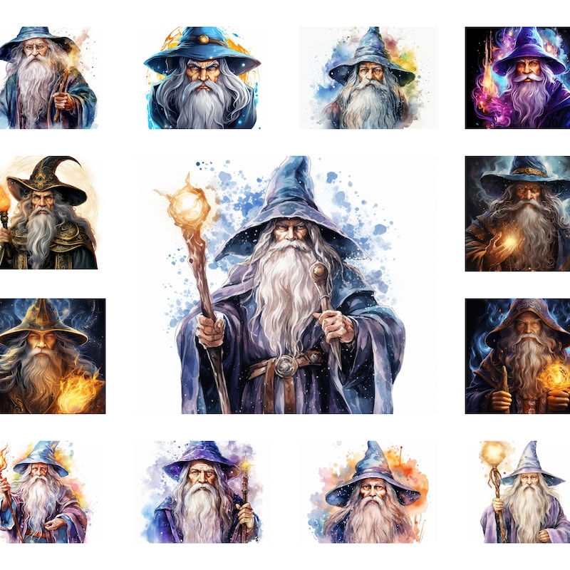 Dnd Elder Wizard - Etsy