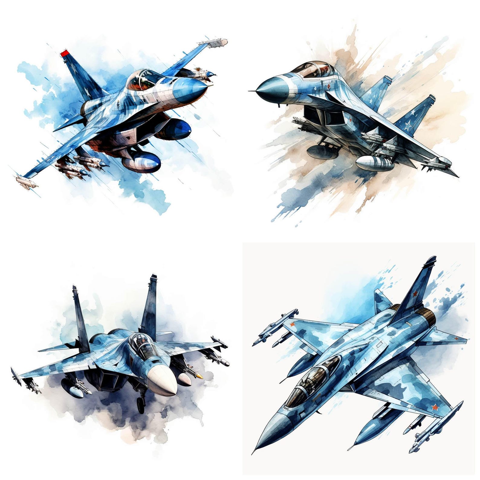 30 Modern Jet Fighter Clipart PNG | Military Aircraft Graphic | Combat ...