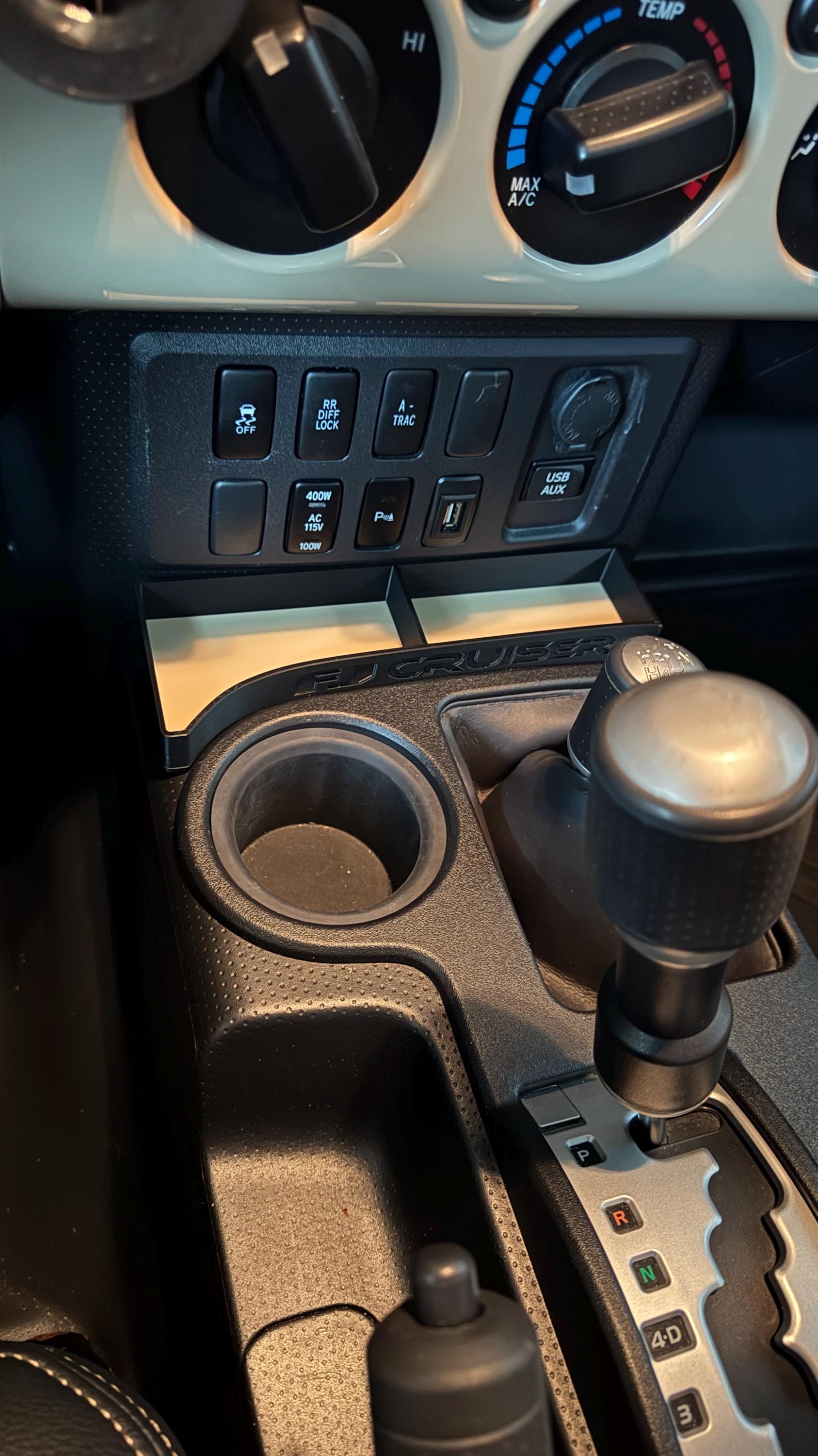 FJ Cruiser Front Center Console Tray - (auto Transmission Only) - Etsy