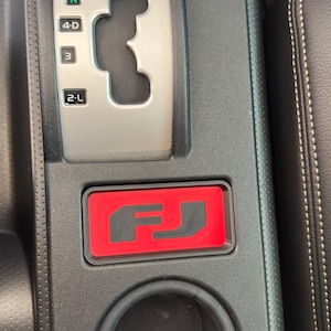 FJ Cruiser Decorative Center Console Tray - Fits Automatic Transmission ...