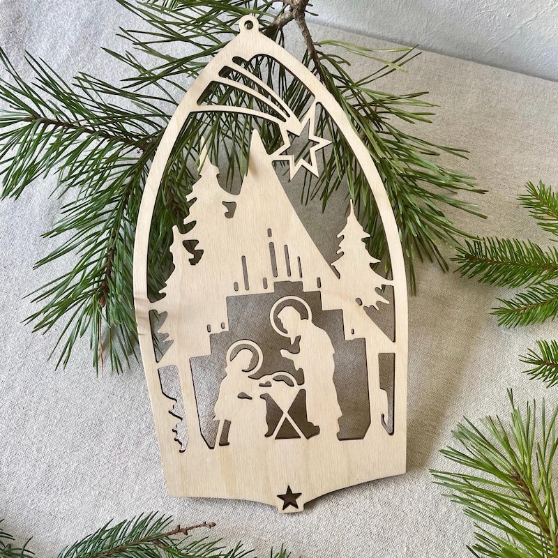 Fensterbild krippe - Etsy.de