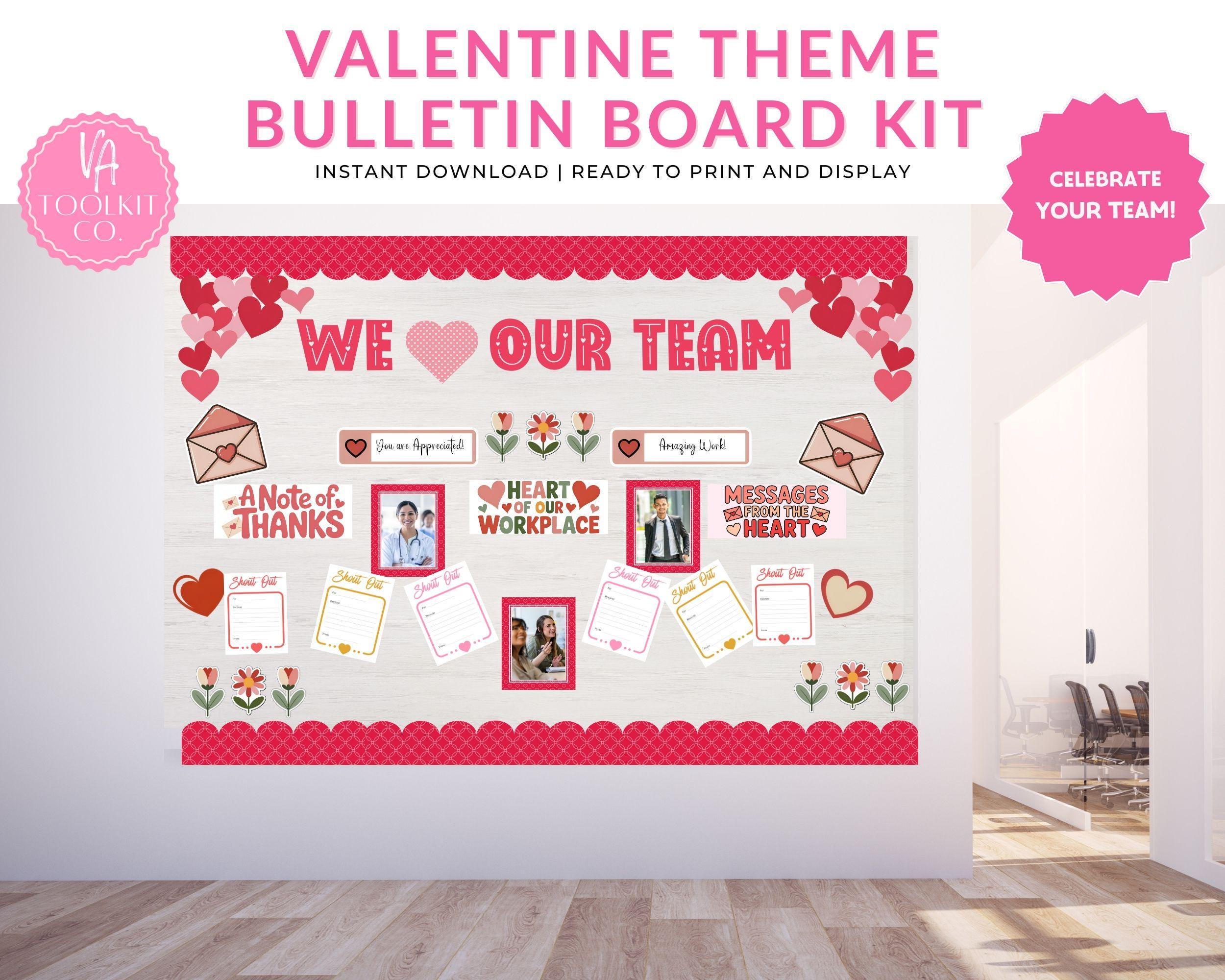 Staff Shout Out Bulletin Board, Employee Recognition Kit, Staff ...