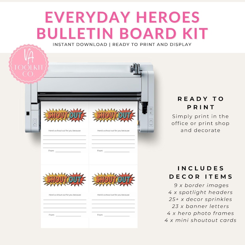 Employee Recognition Bulletin Board – Wall of Wow Staff Appreciation ...