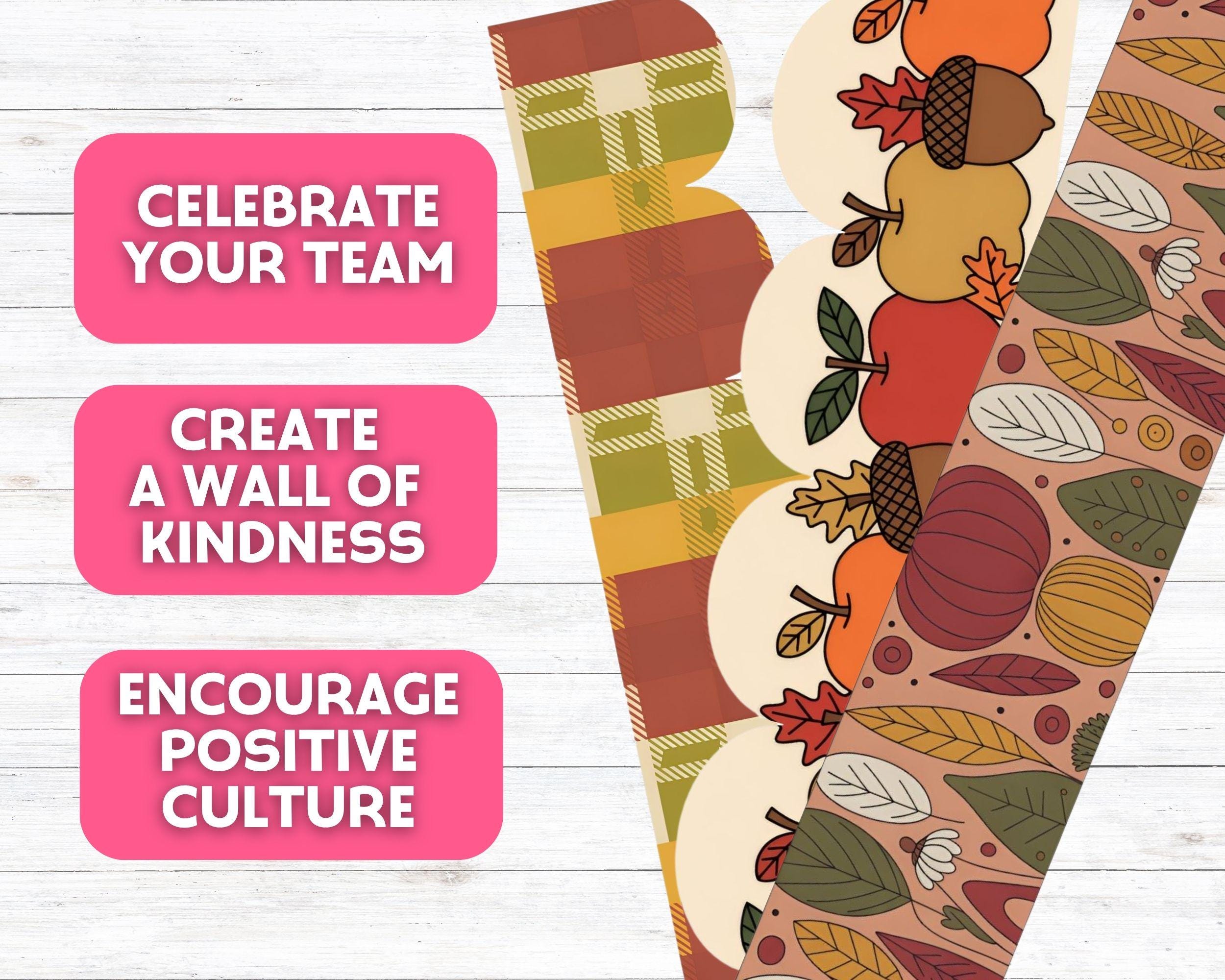 Staff Shout Out Board, Employee Recognition Kit, Staff Appreciation ...