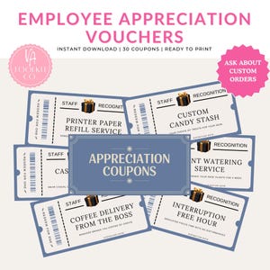 Funny Employee Appreciation Award, Employee Engagement, Printable ...