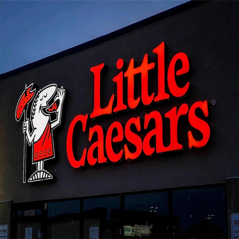 Custom Front Lit Channel Letters, Custom Signage, 3D Face Lit Signs ...