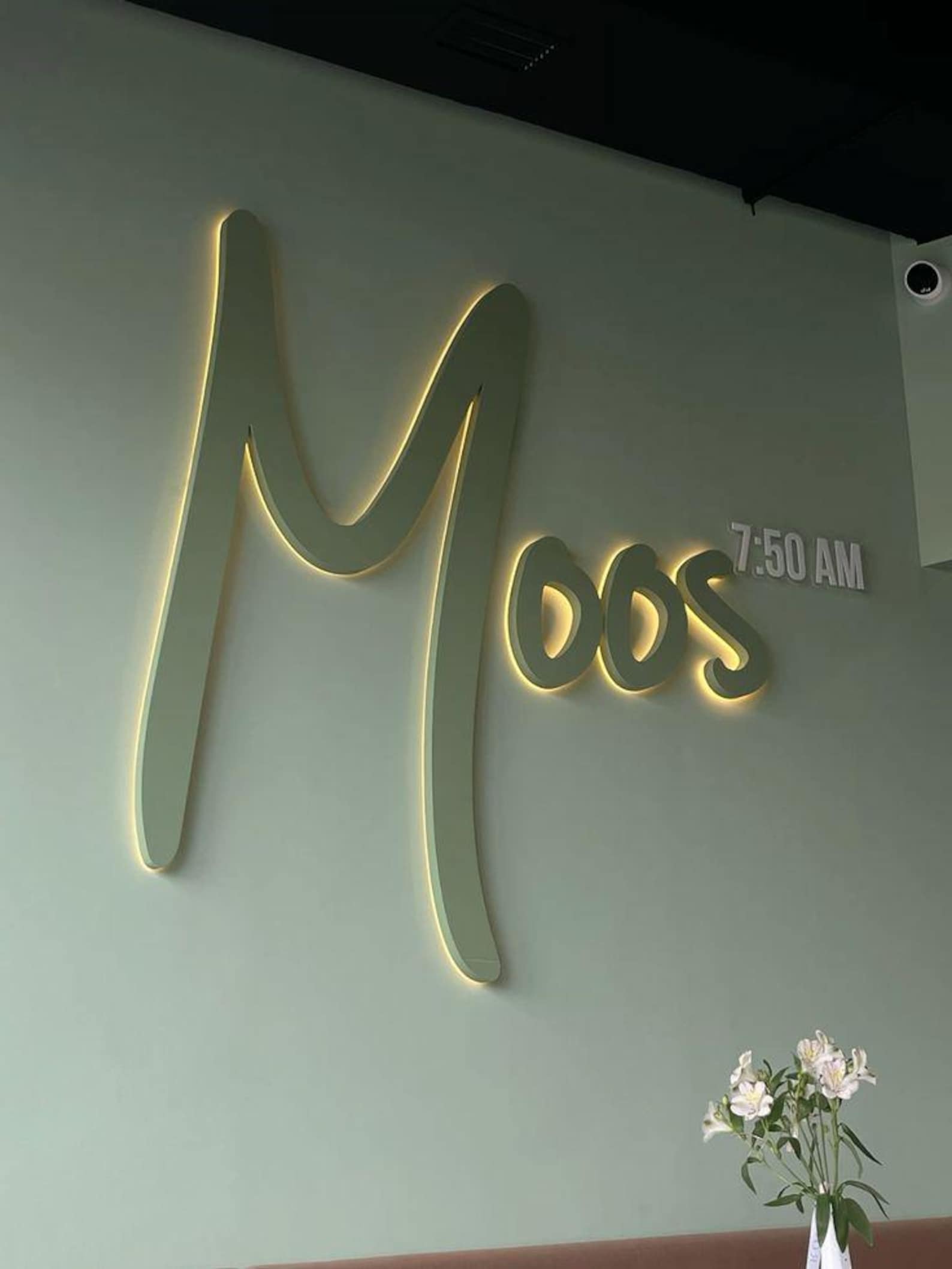 Custom 3D Metal Backlit Sign, Custom Storefront Illuminated Sign, Light ...