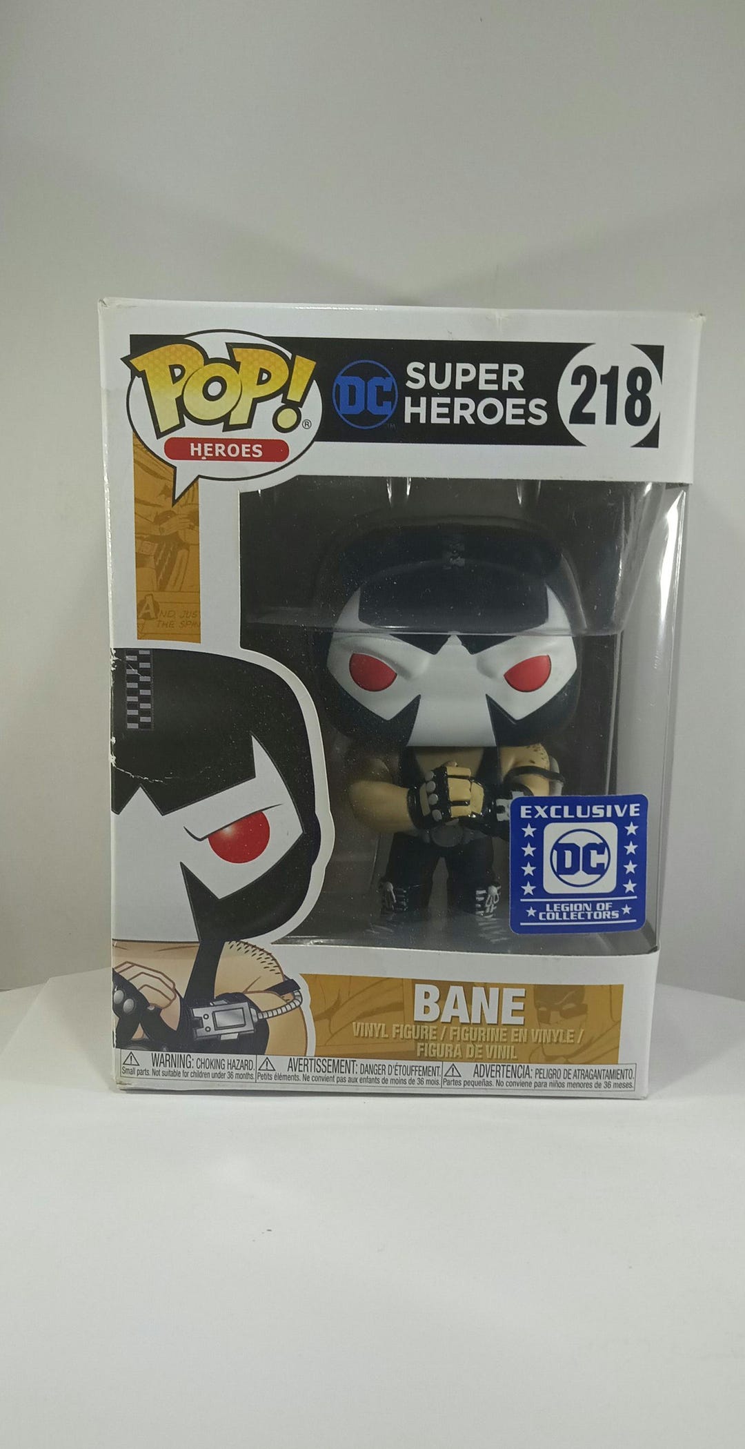 Funko Pop #218 DC Superheroes BANE - Etsy