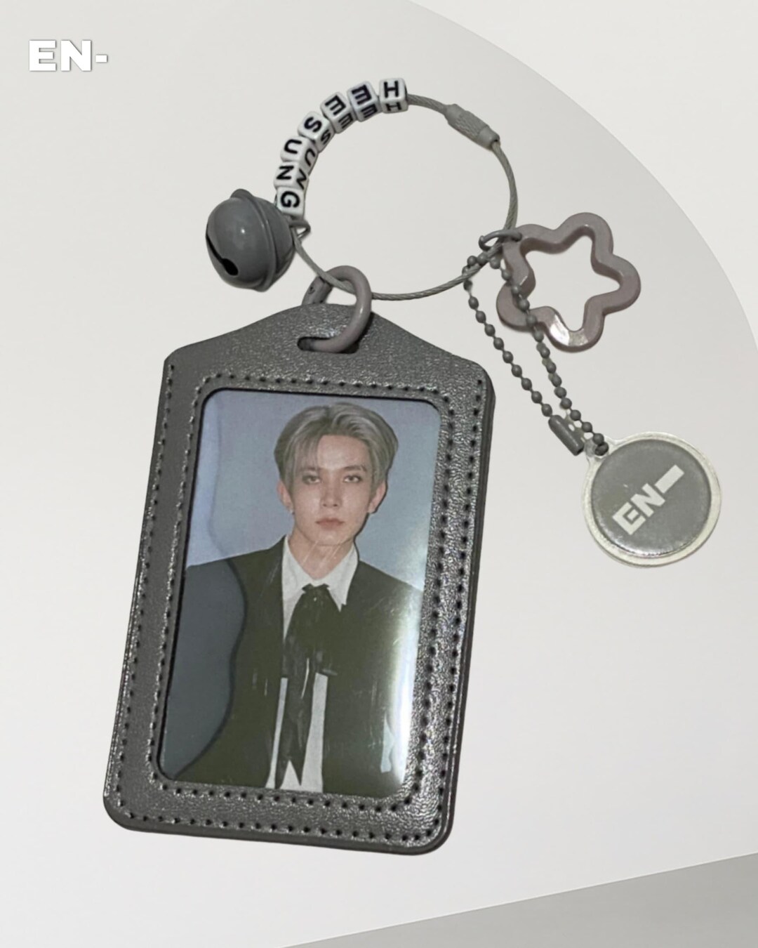 ENHYPEN Inspired Photocard Holder - K-pop Keychain, Enhypen Fanmade ...