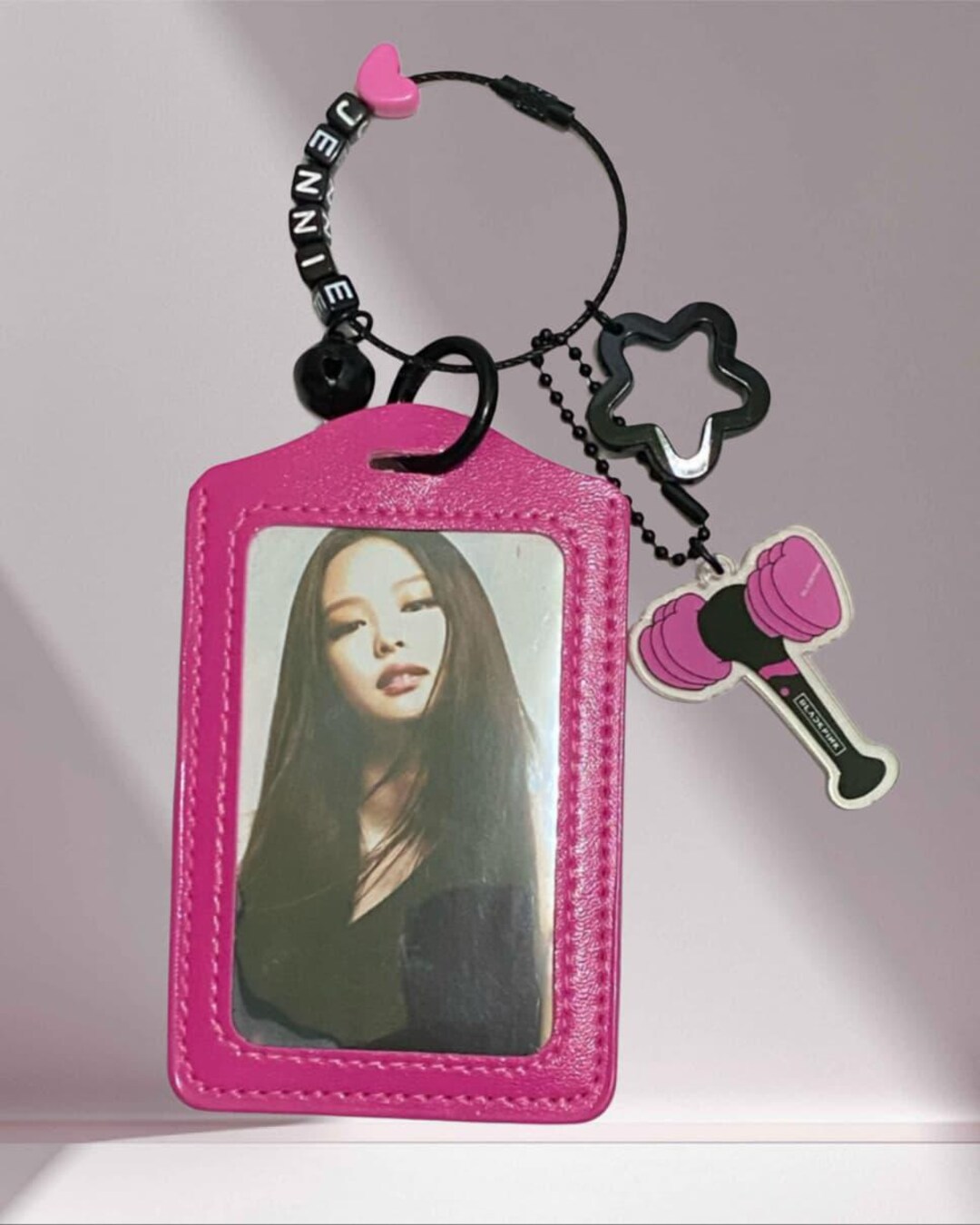 BLACKPINK Inspired Fan Made Photocard Holder, Pastel Pink Cardholder ...
