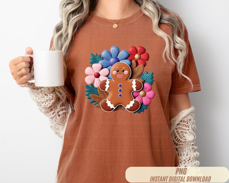 Gingerbread Png, Gingerbread Digital File, Gingerbread Digital Design ...