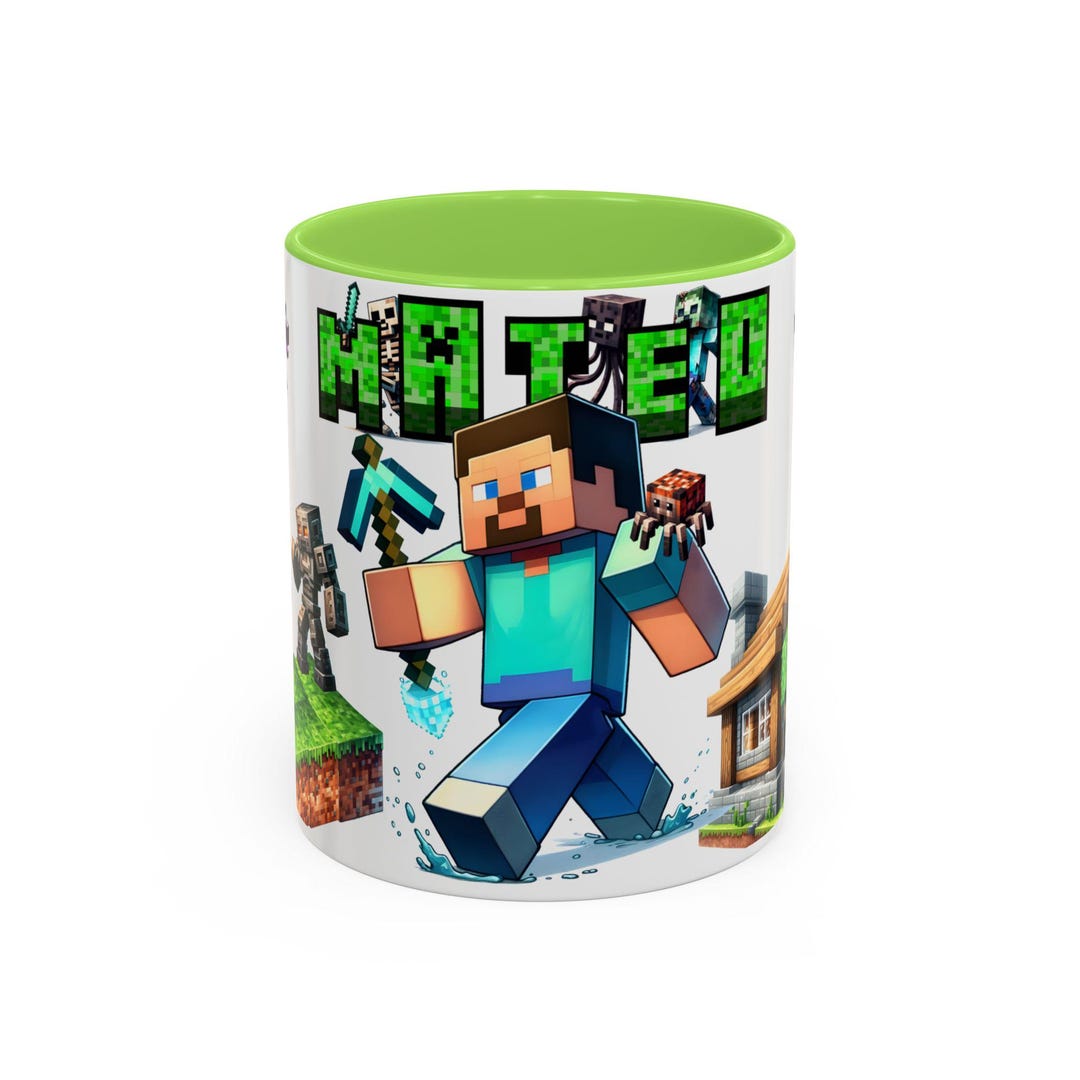 Minecraft Coffee Mug Personalization - Etsy