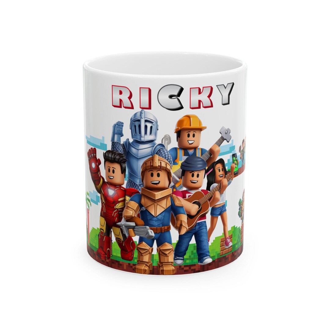 Roblox Mug Gift, Gamer Coffee Cup, Video Game Player Gift, Gaming Mug ...