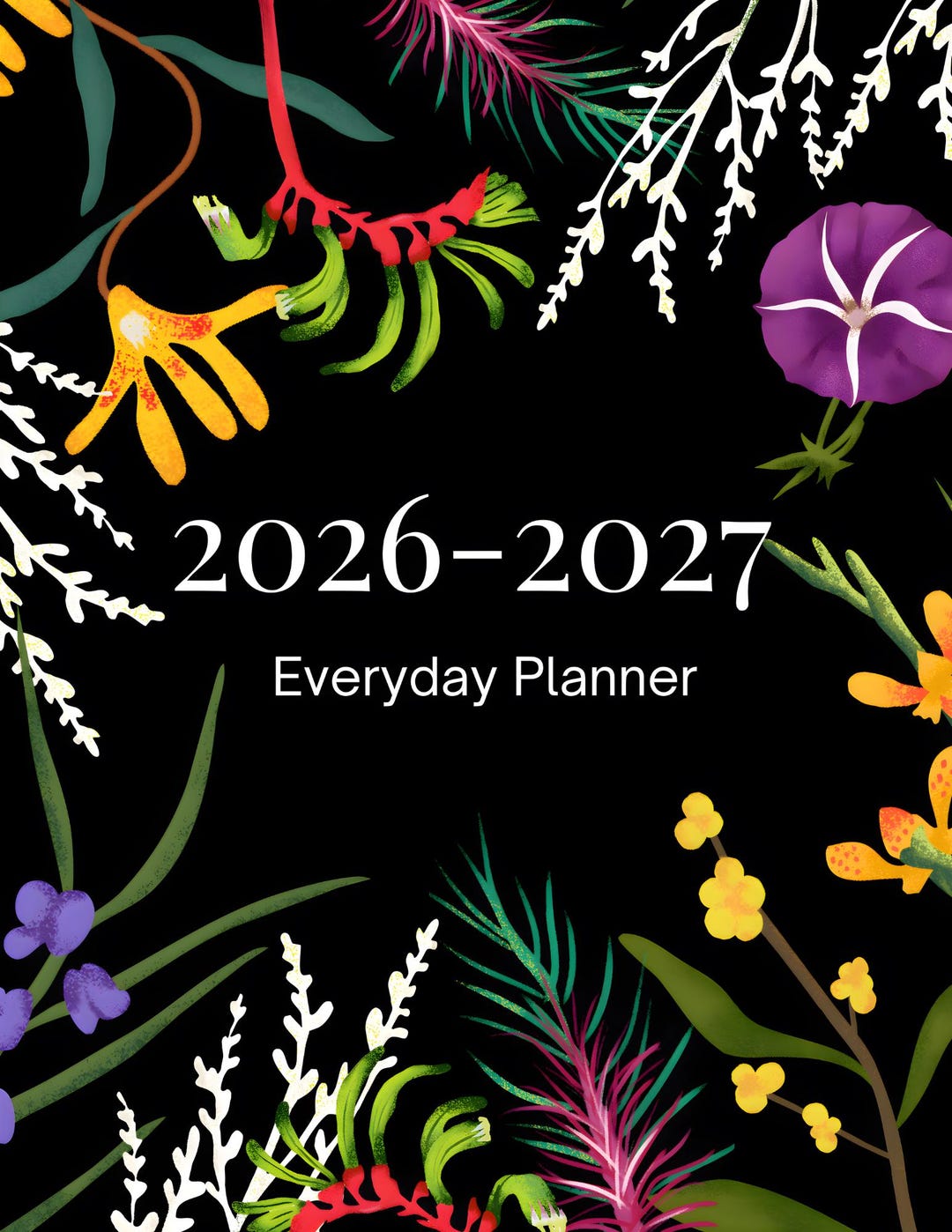 2026-2027 Everyday Planner-digial Download - Etsy