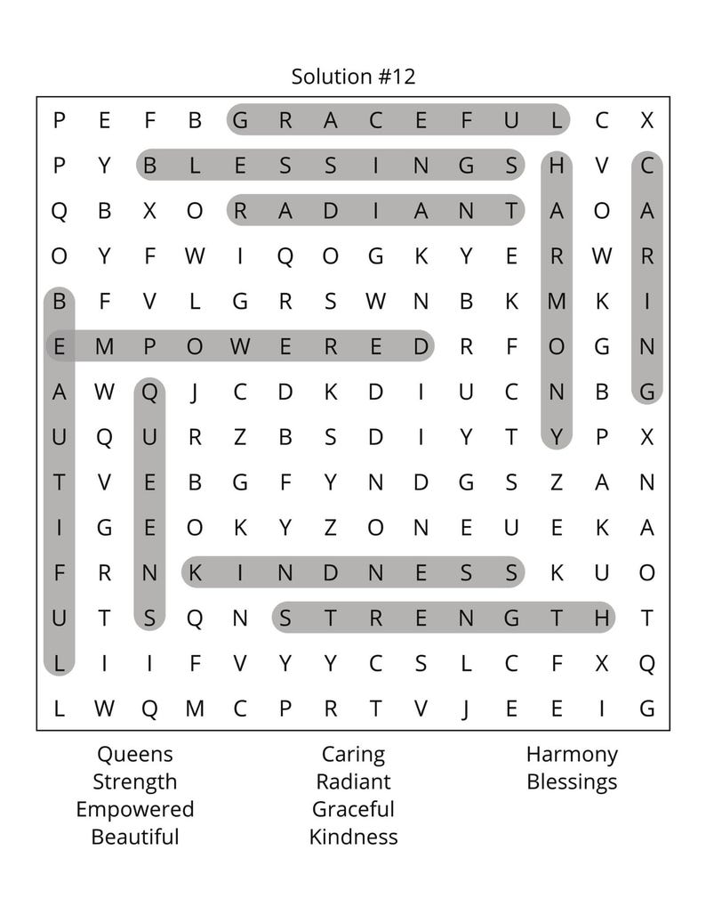 Sisters Word Search Puzzles - Printable Book of Family Puzzle Games ...