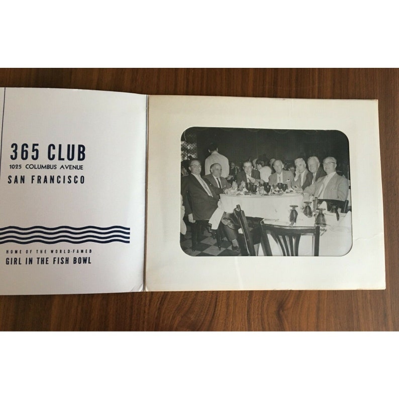 Bimbo's 365 Club Pin up Girl Souvenir Photograph Picture - Etsy